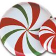 Hobby Ceramicraft - Peppermint Plates