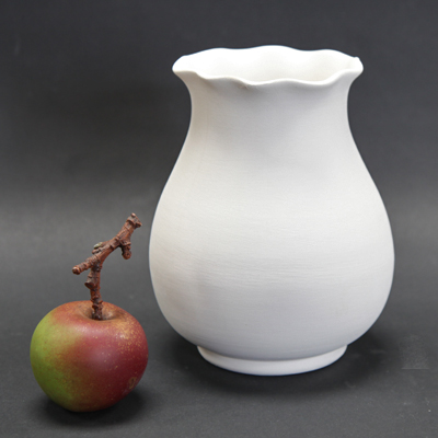 Unpainted Ceramic Bisque Vases